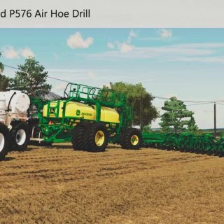 John Deere C850 Air Cart And P576 Air Hoe Drill v1.0.0.0 - FS25 / FS22 Mod