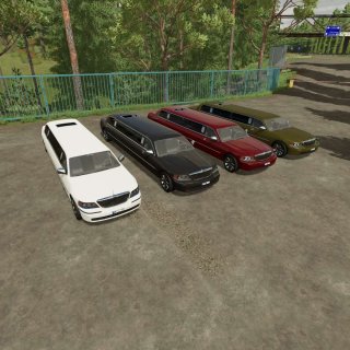 Lincoln Town Car Limousine v1.0.0.0 - FS25 / FS22 Mod