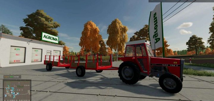Wood Trailer Mods | FS22 Mods | Farming Simulator 22 Mods
