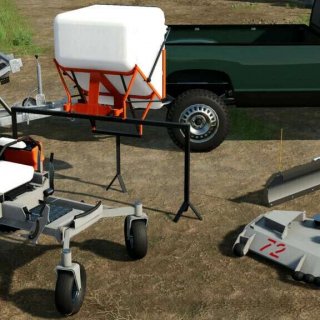 Zero-Turn Mow-IT Pack v1.0.1 - FS25 / FS22 Mod