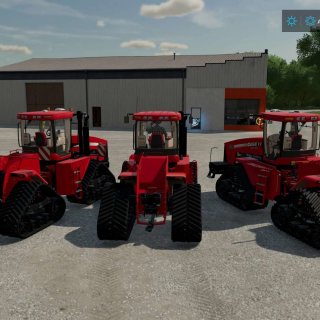 CaseIH STX Steiger Tracked Realistic v1.0.0.0 - FS25 / FS22 Mod