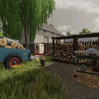Firewood Production v1.0.0.0 - FS25 / FS22 Mod