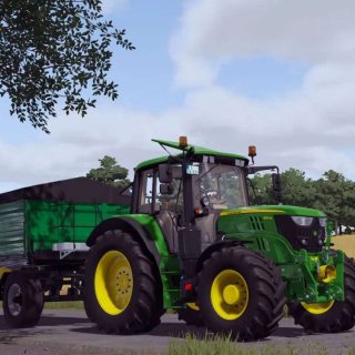 John Deere 6110M Series v1.0.0.1 - FS25 / FS22 Mod