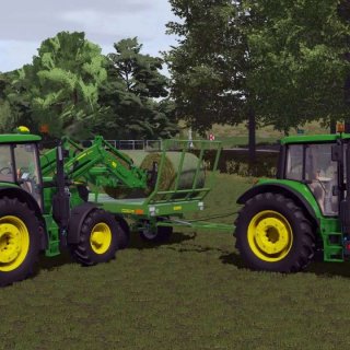 John Deere 6110M Series v1.0.0.1 - FS25 / FS22 Mod