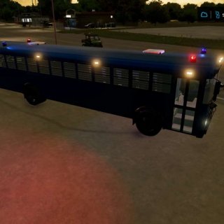 PrisonBus AMC edit v1.0.0.0 - FS25 / FS22 Mod