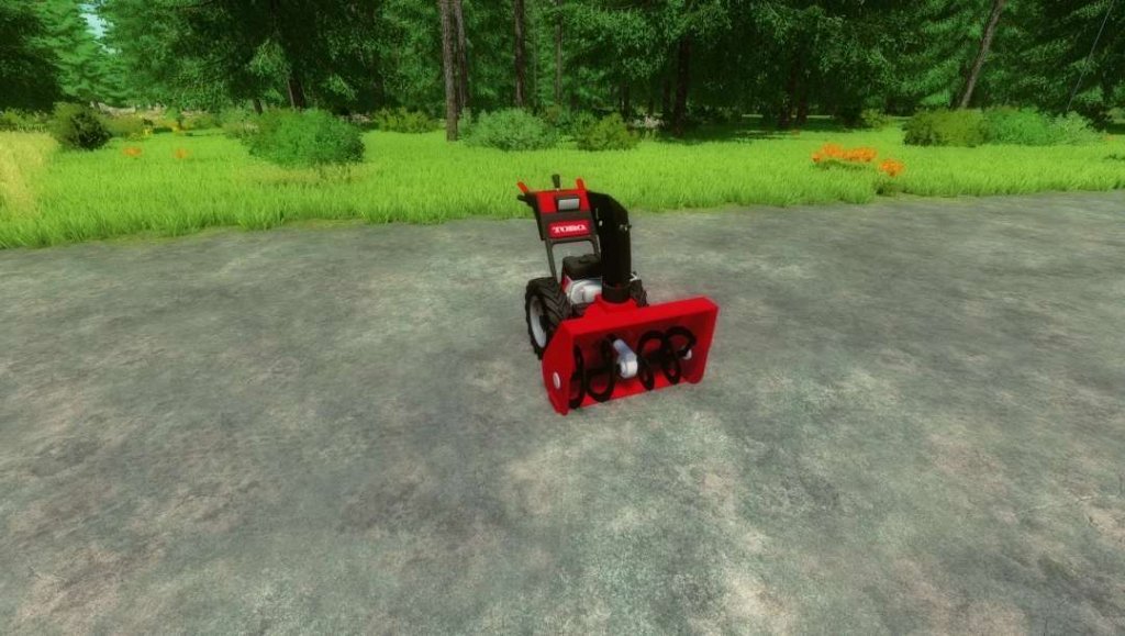 Push Snow Blower v1.0.0.0 - FS25 / FS22 Mod
