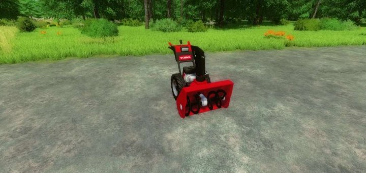 Push Snow Blower Mods | FS22 Mods | Farming Simulator 22 Mods