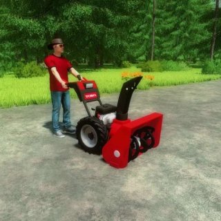 Push Snow Blower v1.0.0.0 - FS25 / FS22 Mod