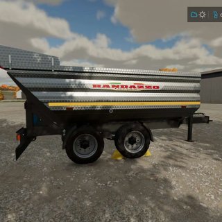 Randazzo TANDEM Grape Trailer 2 axles v1.0.0.0 - FS25 / FS22 Mod