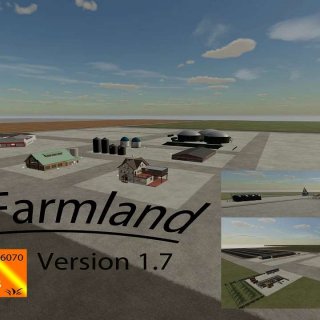 The AK_Farmland Map v1.7.0.0 - FS25 / FS22 Mod