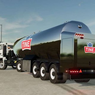 TINE Milk Tanker v1.0.0.0 - FS25 / FS22 Mod