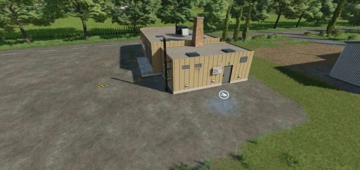 Unload Zone Marker Mods | FS22 Mods | Farming Simulator 22 Mods