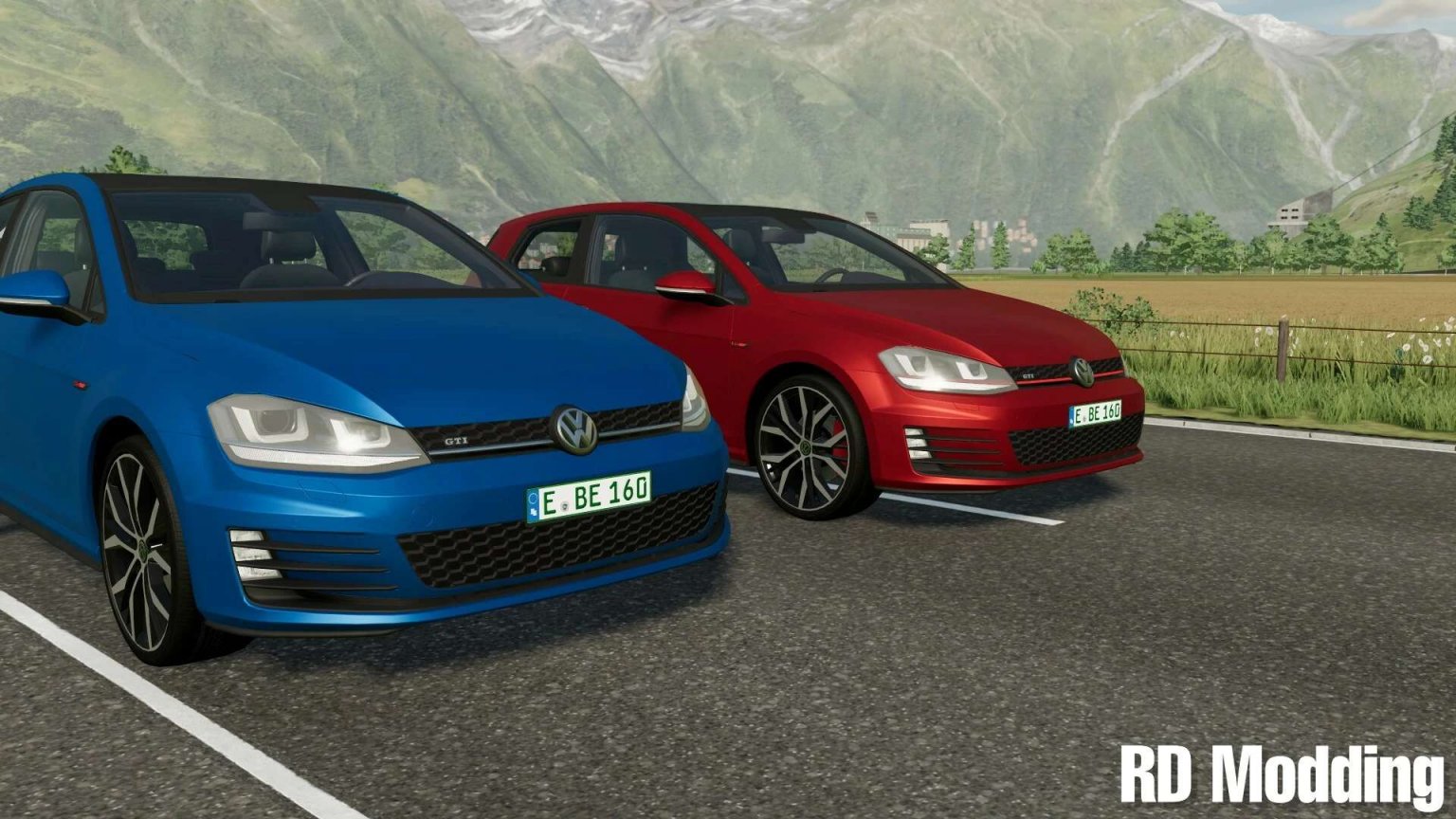 Volkswagen Golf GTI 2014 Pack v1.0.0.0 - FS25 / FS22 Mod