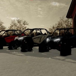 2022 Polaris RZR 4 Door v1.0.0.0 - FS25 / FS22 Mod