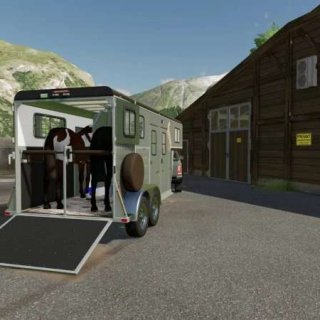 4star horsetrailer v1.0.0.0 - FS25 / FS22 Mod