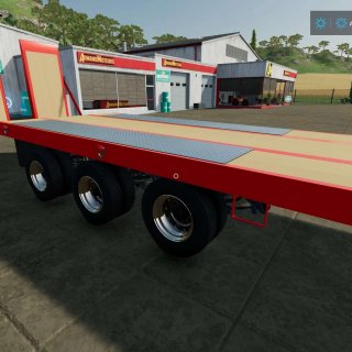 AJ Deere T680 Talbert Trailer v1.0.0.0 - FS25 / FS22 Mod