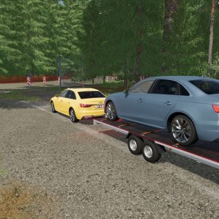 Audi A4 Limousine 2022 v1.0 - FS25 / FS22 Mod