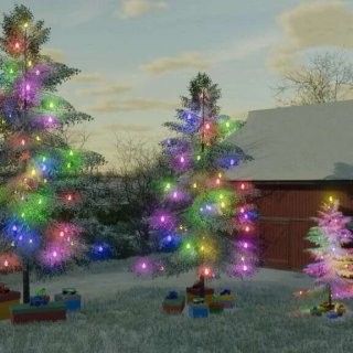 Christmas Trees Pack v1.0.1.0 - FS25 / FS22 Mod