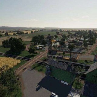 COUNTYLINE Map V1.2.0.0 - FS25 / FS22 Mod