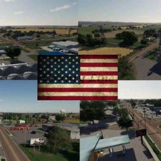 COUNTYLINE Map V1.2.0.0 - FS25 / FS22 Mod
