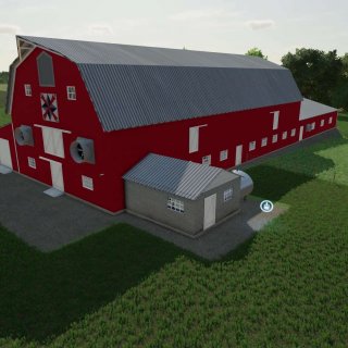 Dyersville Dairy Barn v1.0.0.0 - FS25 / FS22 Mod