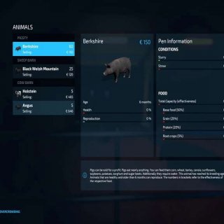 EnhancedAnimalSystem v1.0.0.0 - FS25 / FS22 Mod