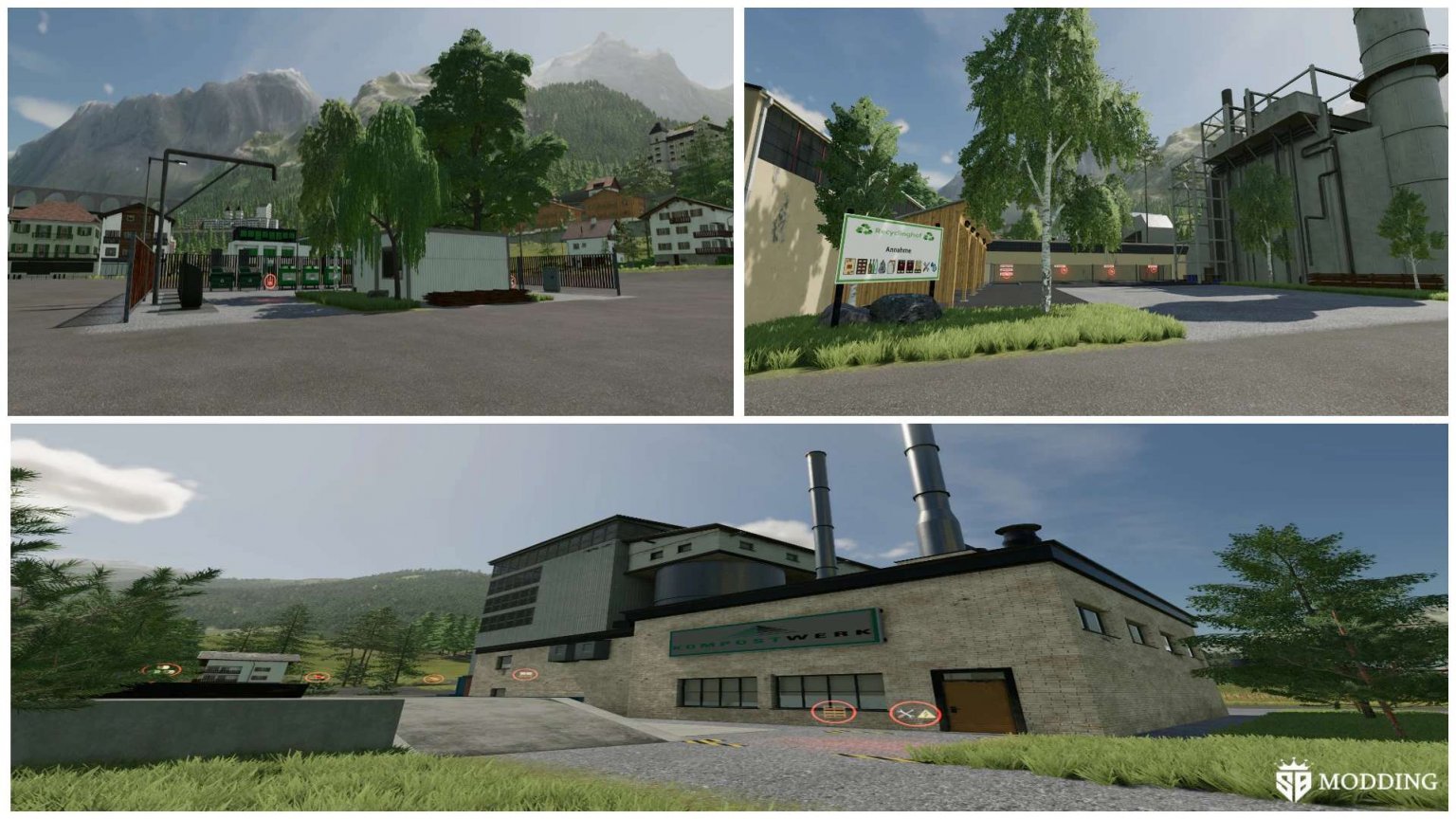 Garbage collection point v1.0.0.0 - FS25 / FS22 Mod