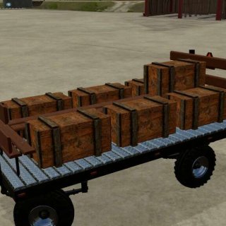 Hay Wagon With Seats v1.0.1.0 - FS25 / FS22 Mod