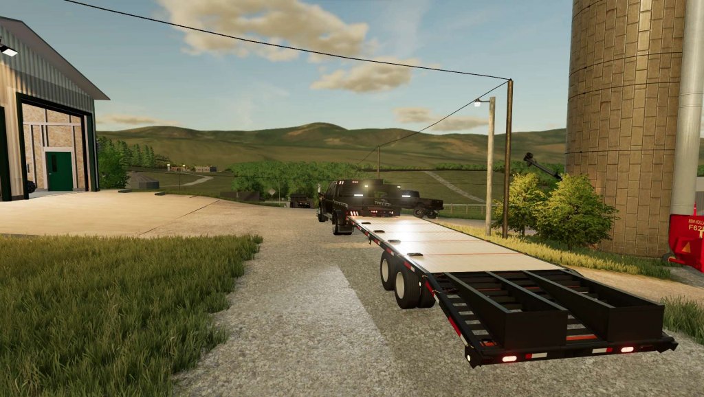 IronBullWinchTrailer CHS v1.0.0.0 - FS25 / FS22 Mod