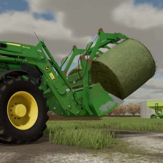 John Deere grapple bucket v1.0.0.0 - FS25 / FS22 Mod
