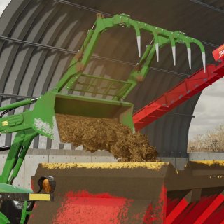 John Deere grapple bucket v1.0.0.0 - FS25 / FS22 Mod