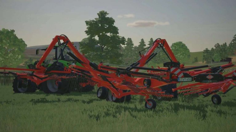 KuhnGA rake v1.0.0.0 - FS25 / FS22 Mod