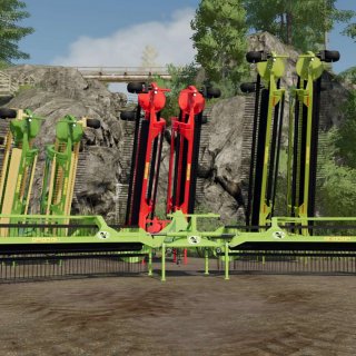 Lizard Front Windrower v2.0.0.0 - FS25 / FS22 Mod