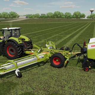 Lizard Trailed Windrower v1.0.0.0 - FS25 / FS22 Mod