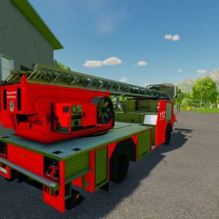 Lizard Turntable Ladder 23/12CC v1.0 - FS25 / FS22 Mod