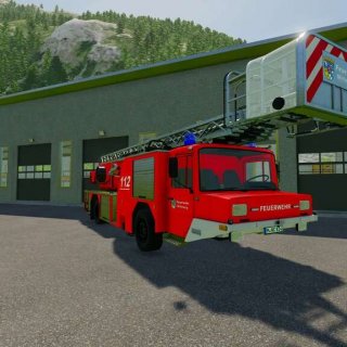 Lizard Turntable Ladder 23/12CC v1.0 - FS25 / FS22 Mod