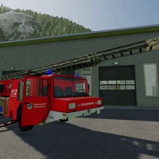 Lizard Turntable Ladder 23/12CC v1.0 - FS25 / FS22 Mod