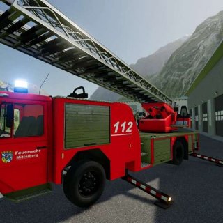 Lizard Turntable Ladder 23/12CC v1.0 - FS25 / FS22 Mod