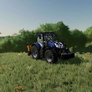 New Holland T7 Blue Power Edit v1.0.0.0 - FS25 / FS22 Mod
