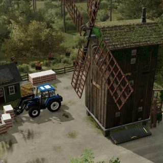Old Grain Mills v1.2.0.0 - FS25 / FS22 Mod
