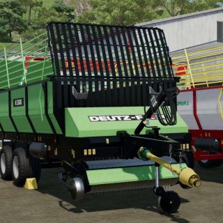Old Tandem Loading Wagons v1.0.0.0 - FS25 / FS22 Mod