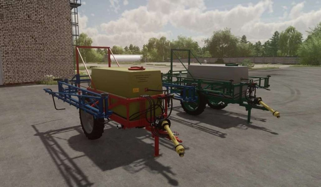 OP-2000 Sprayer v1.0.0.2 - FS25 / FS22 Mod