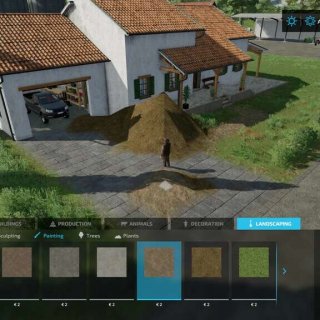 Paint And Terraform Anywhere v1.1.0.0 - FS25 / FS22 Mod