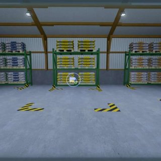 Pallet Shop Racks For Shopping v1.1.0.0 - FS25 / FS22 Mod
