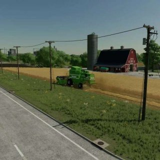 Placeable Power Line v1.0.1.0 - FS25 / FS22 Mod