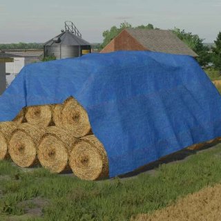 Round Bale Stack (Prefab) v1.0.0.0 - FS25 / FS22 Mod