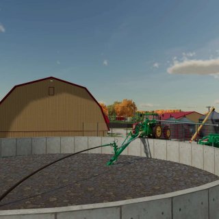 Round Manure Pits Pack v1.0.0.0 - FS25 / FS22 Mod