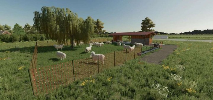Sheep Barn Mods | FS22 Mods | Farming Simulator 22 Mods