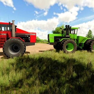Steiger Tiger IV & CaseIH 9190 v1.0.0.0 - FS25 / FS22 Mod