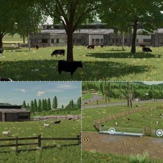 Animals Placeables Pack v1.0.0.0 - FS25 / FS22 Mod